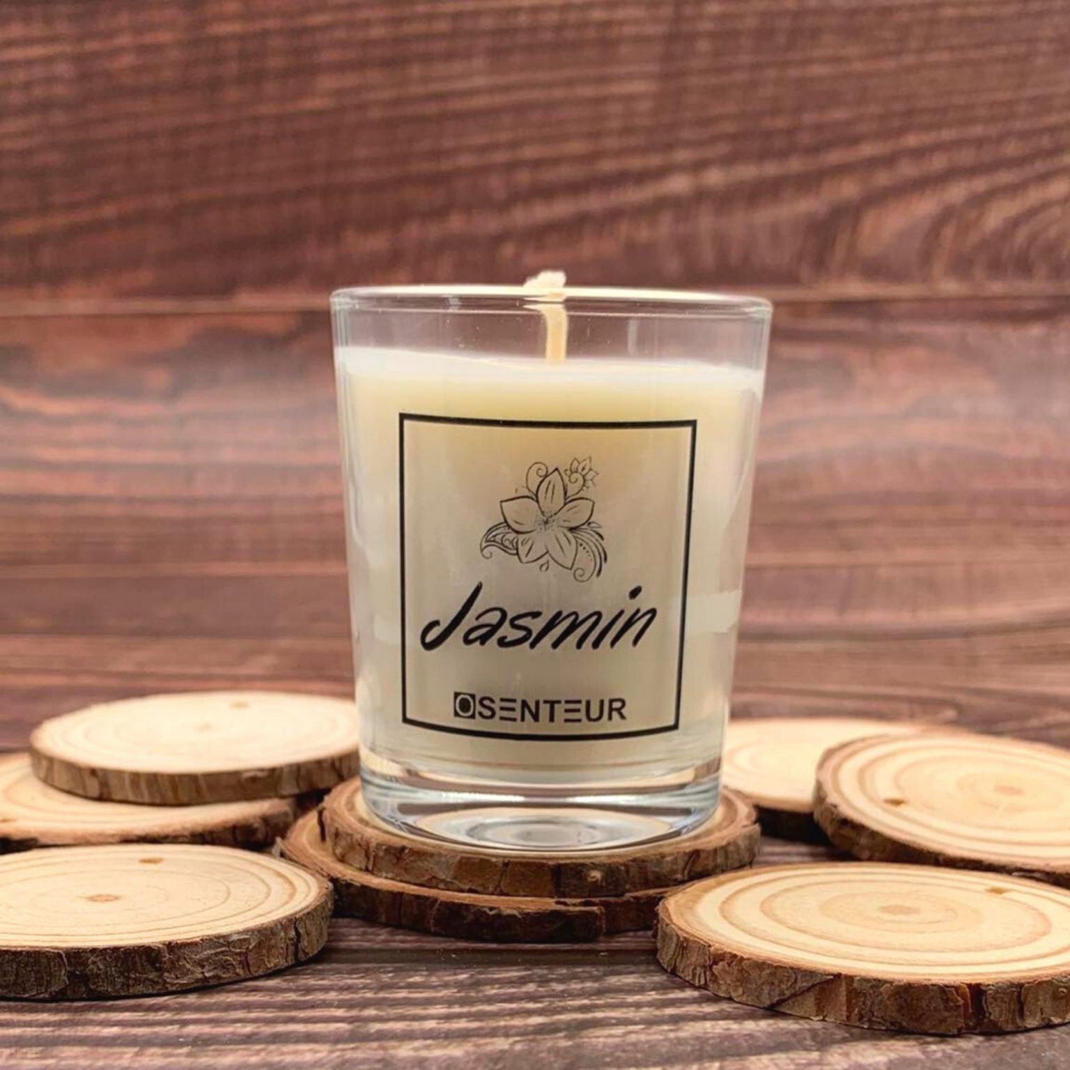 Bougie naturelle aux fruits rouges 160g - Osenteur